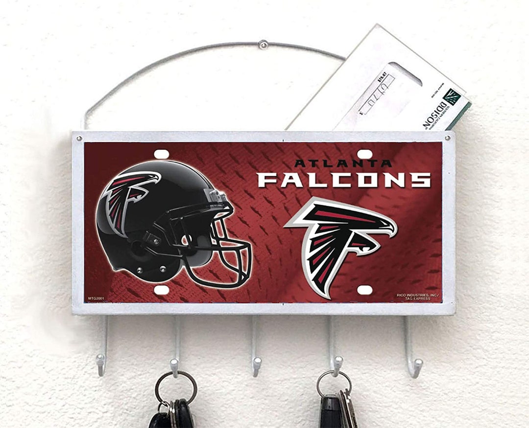 Atlanta Falcons Mail Organizer Mail Holder Key Rack Mail - Etsy