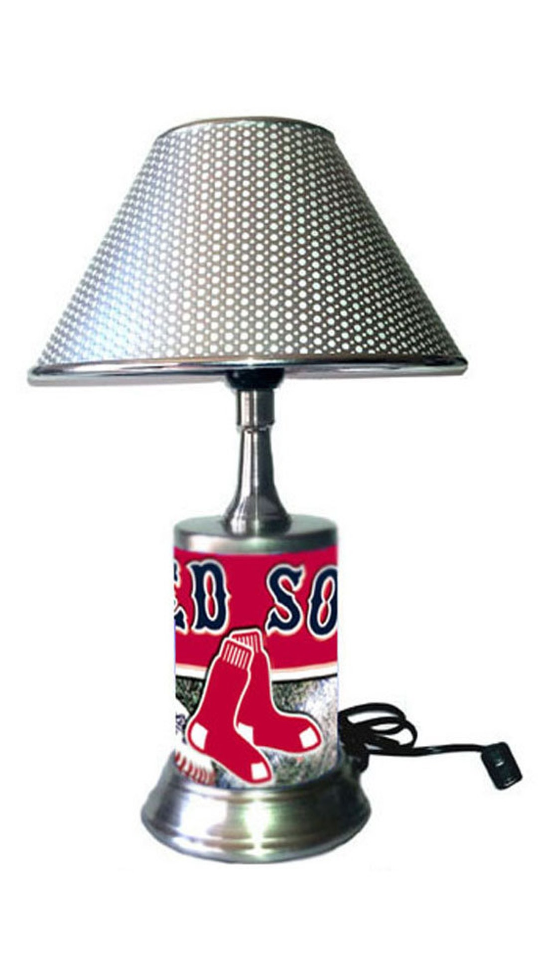 Boston Red Sox Desk Lamp With Chrome Finish Shade - Etsy