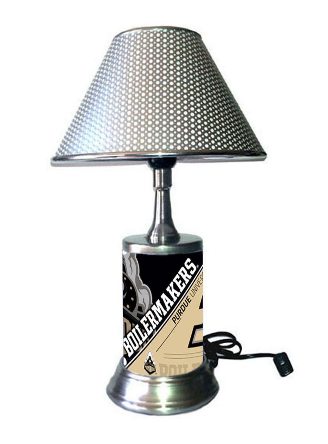 Purdue Desk Lamp With Chrome Finish Shade - Etsy