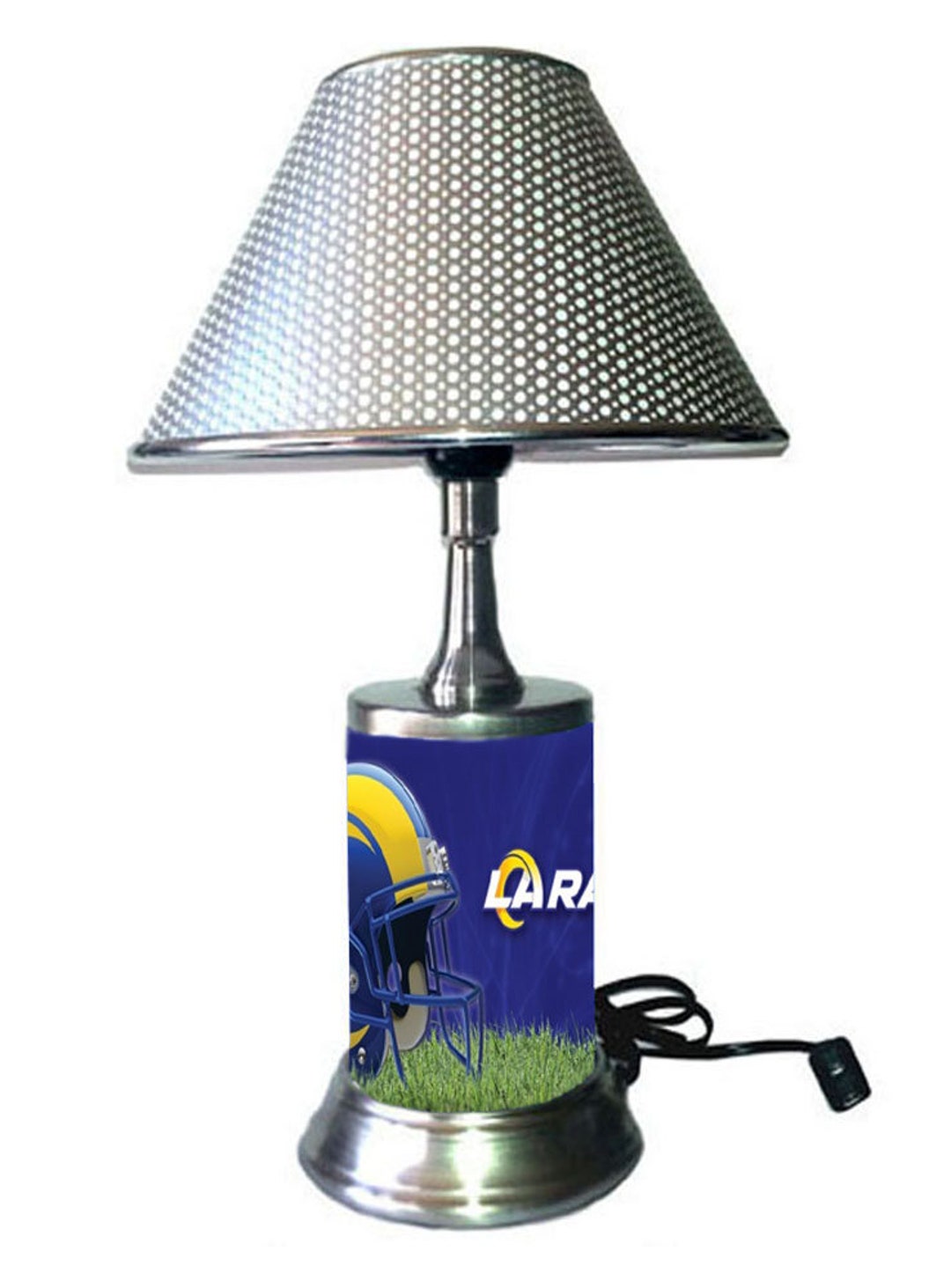 Los Angeles Rams Desk Lamp With Chrome Finish Shade - Etsy