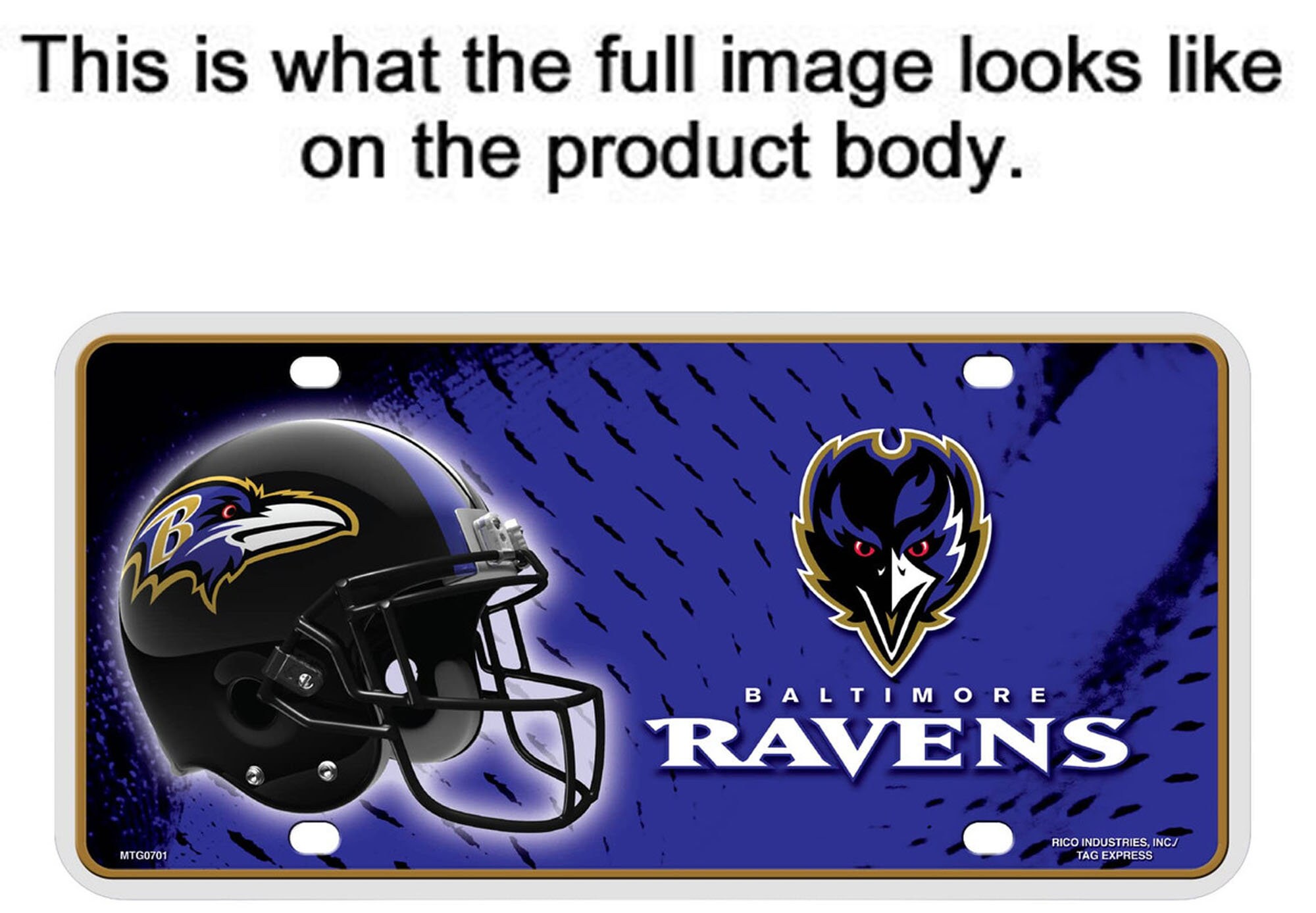 Baltimore Ravens Lamp With Chrome Finish Shade - Etsy