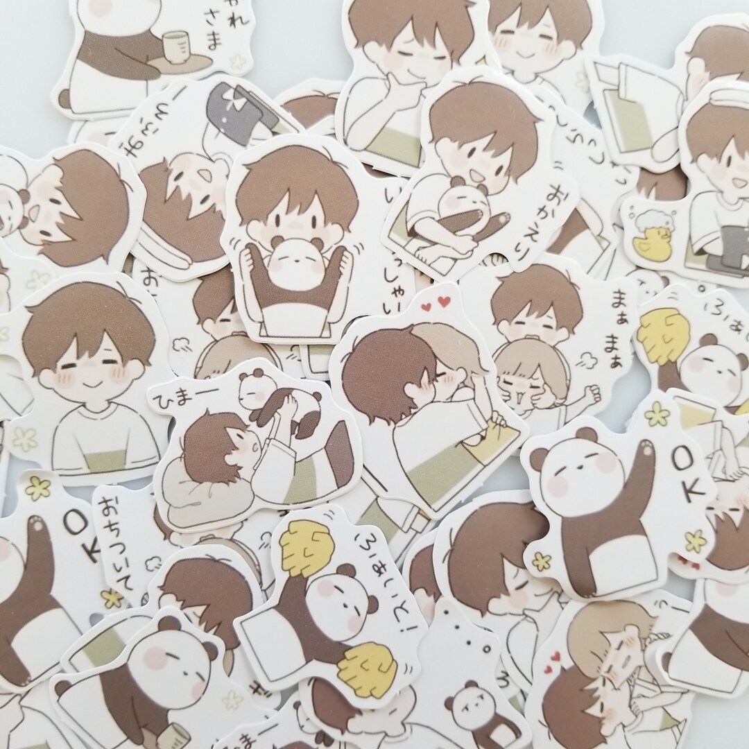 Panda & Friends Stickers Planner Scrapbooking Card Invitation Stickers ...