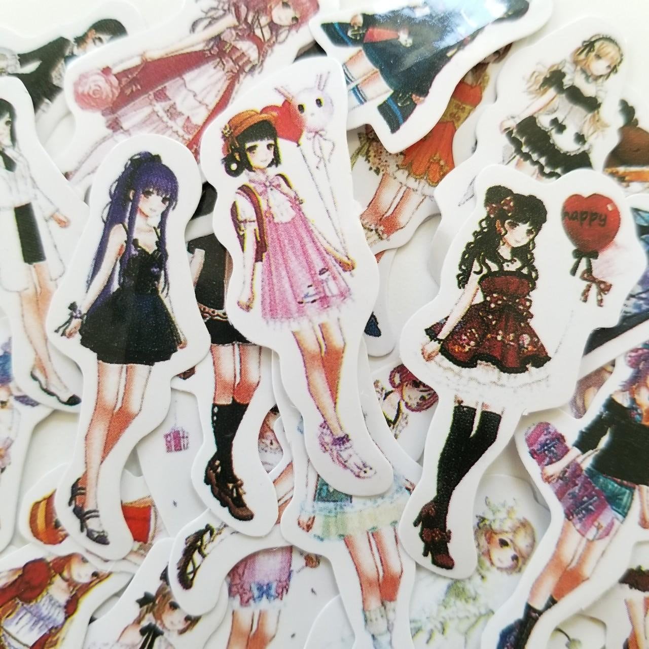 Cute Kawaii Anime Stickers Manga Stickers Gift for Anime Fans Gift for ...