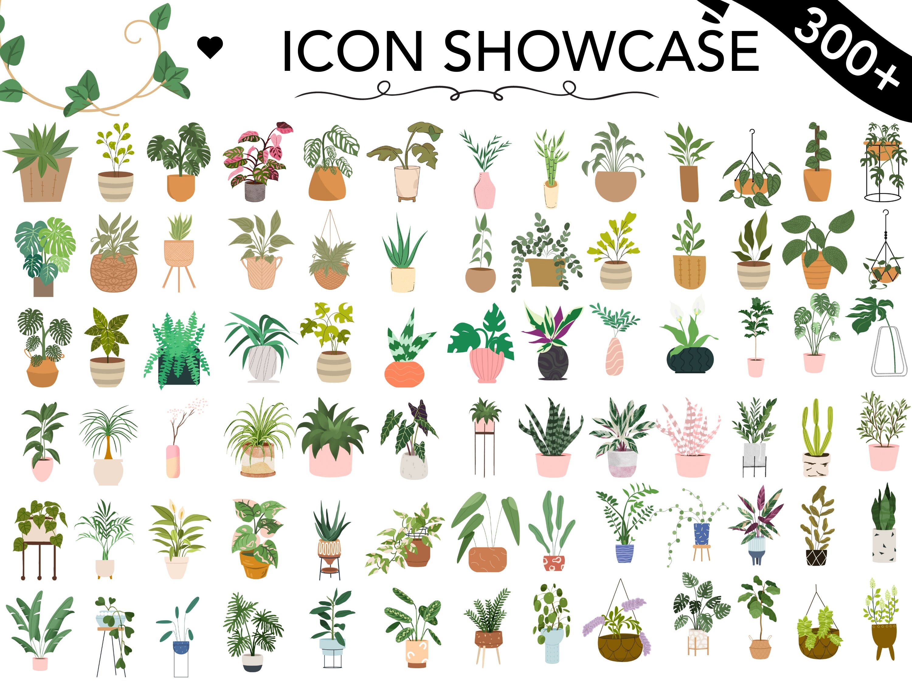 300 House Plant Icons for Mac & PC Folders, File Icons, Mac, PC ...