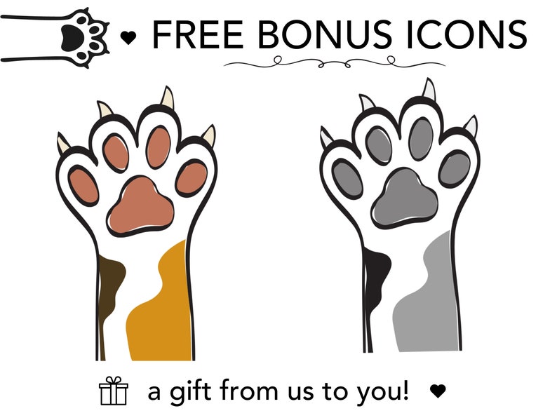 70 Cat Icons for Mac & PC, Folder Icons, File Icons, Mac, PC, Instant ...