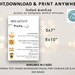 Breakfast Menu Sign Template, Create Your Own Breakfast Menu, Wedding ...