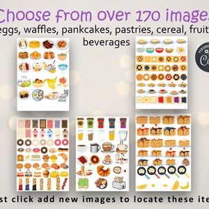 Breakfast Menu Sign Template, Create Your Own Breakfast Menu, Wedding ...