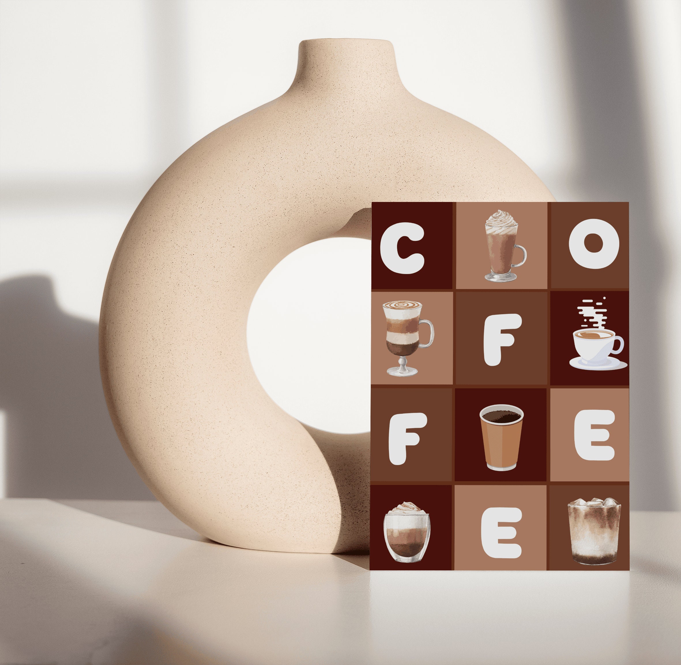 Coffee Bar Menu Template Coffee Bar Sign Coffee Drink Menu - Etsy