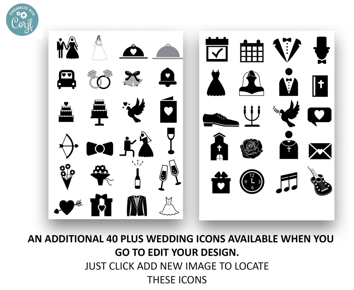 Autumn Wedding Weekend Itinerary Fall Floral Wedding Timeline - Etsy