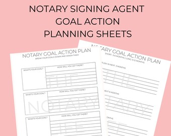 Notary Cheat Sheet - Etsy Canada