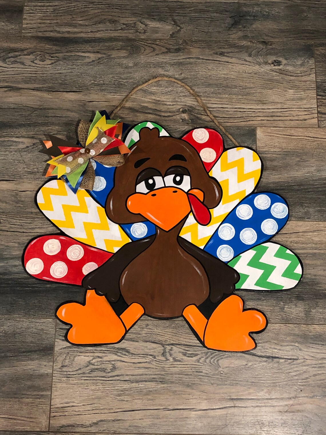 Turkey Door Hanger Thanksgiving Decor Fall Decor Fall Door - Etsy