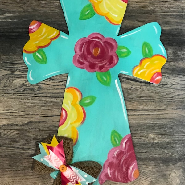Cross Door Hanger - Etsy