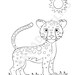 50 Animal Coloring Pages - Printable PDF 8.5" X 11" - Instant Download ...