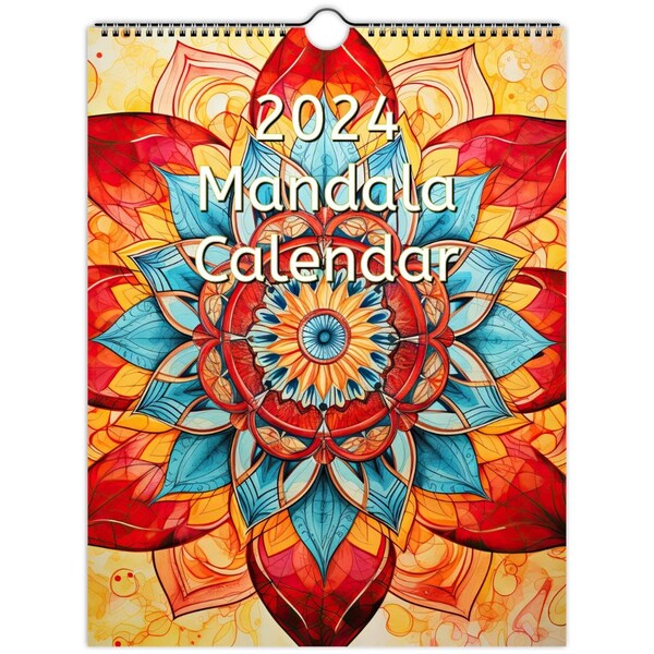 Mandala Calendar - Etsy