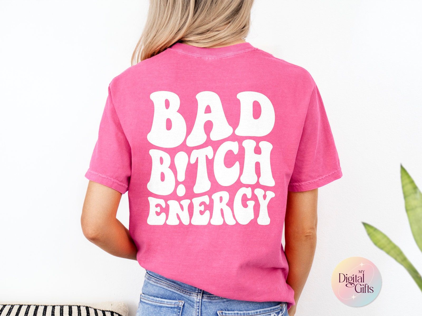 Bad Bitch Energy SVG PNG, Retro Svg, Snarky Svg, Funny Adult Svg ...