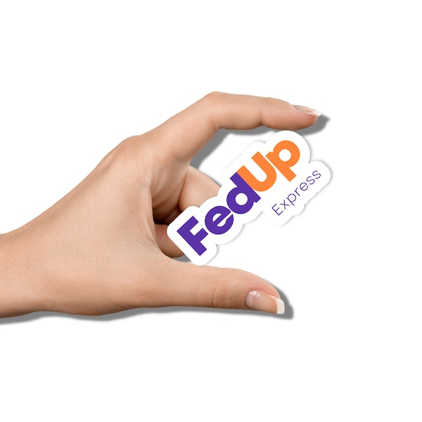 Funny Fedex Sticker - Etsy