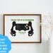 Gamer Dad Fathers Day Gift Footprint Controller Card Craft Idea, Video ...