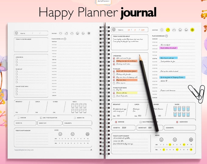 happydailyPlanner | Etsy