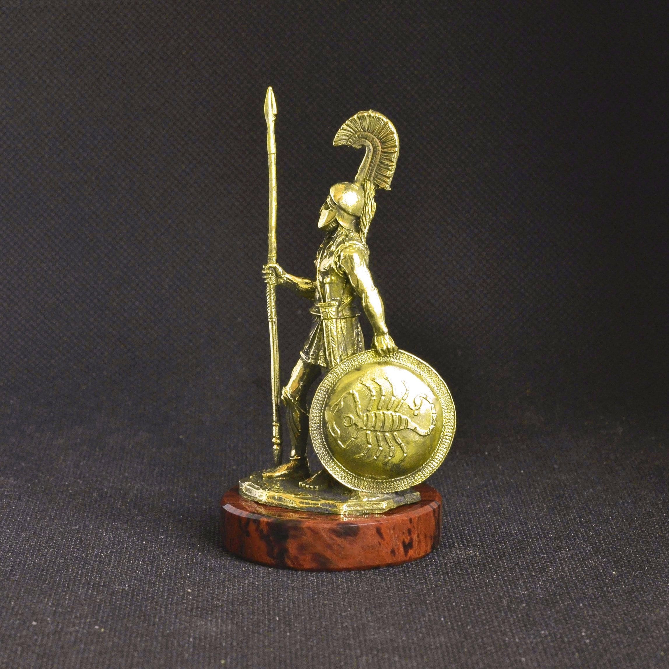 Handmade Handcrafted Solid Bronze Statuette Figurine Statue of Ancient ...