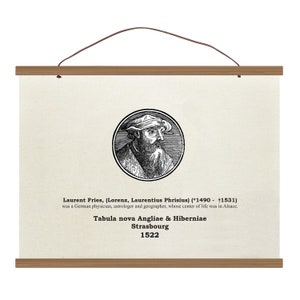 1522 One of the Earliest Map of British Isles England Scotland Ireland ...