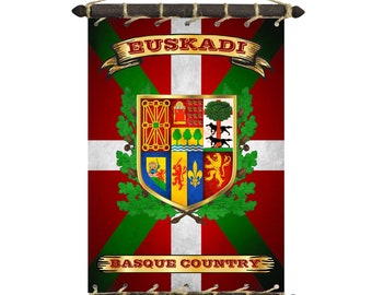 Basque Coat of Arms - Etsy
