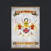 ORDER of the HOLY SEPULCHRE Rare Flag and Coat of Arms / Cotton Canvas ...