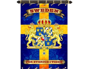 Coat of Arms Sweden | Etsy