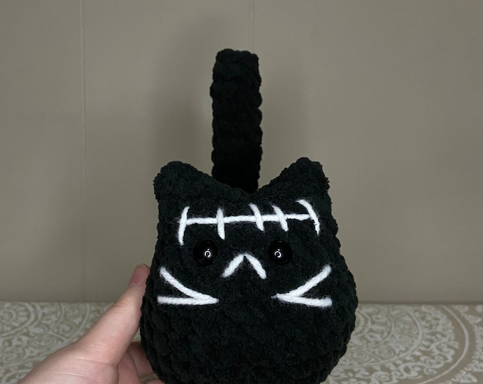 Crochet Gojo Cat Plushie - Etsy Canada