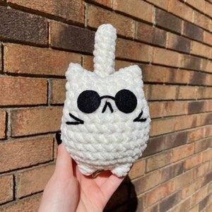 Crochet Gojo Cat Plushie - Etsy