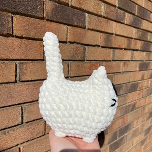 Crochet Gojo Cat Plushie - Etsy