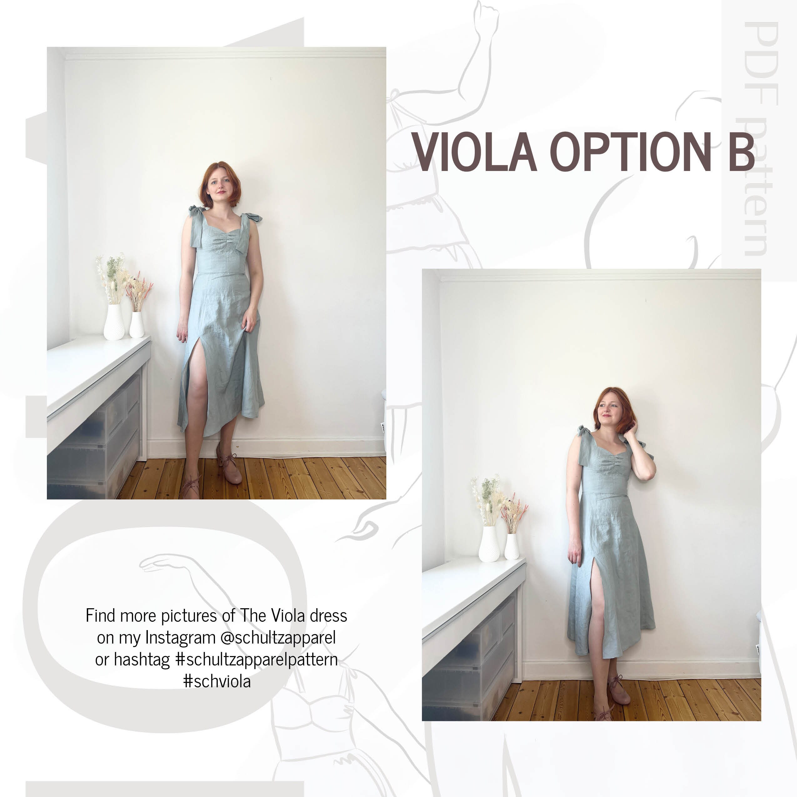 The Viola Pattern – Digital Pattern (B and D size range) — Schultzapparel