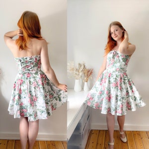 Estella Corset Top and Cottage Core Skirt Digital PDF Sewing Pattern ...