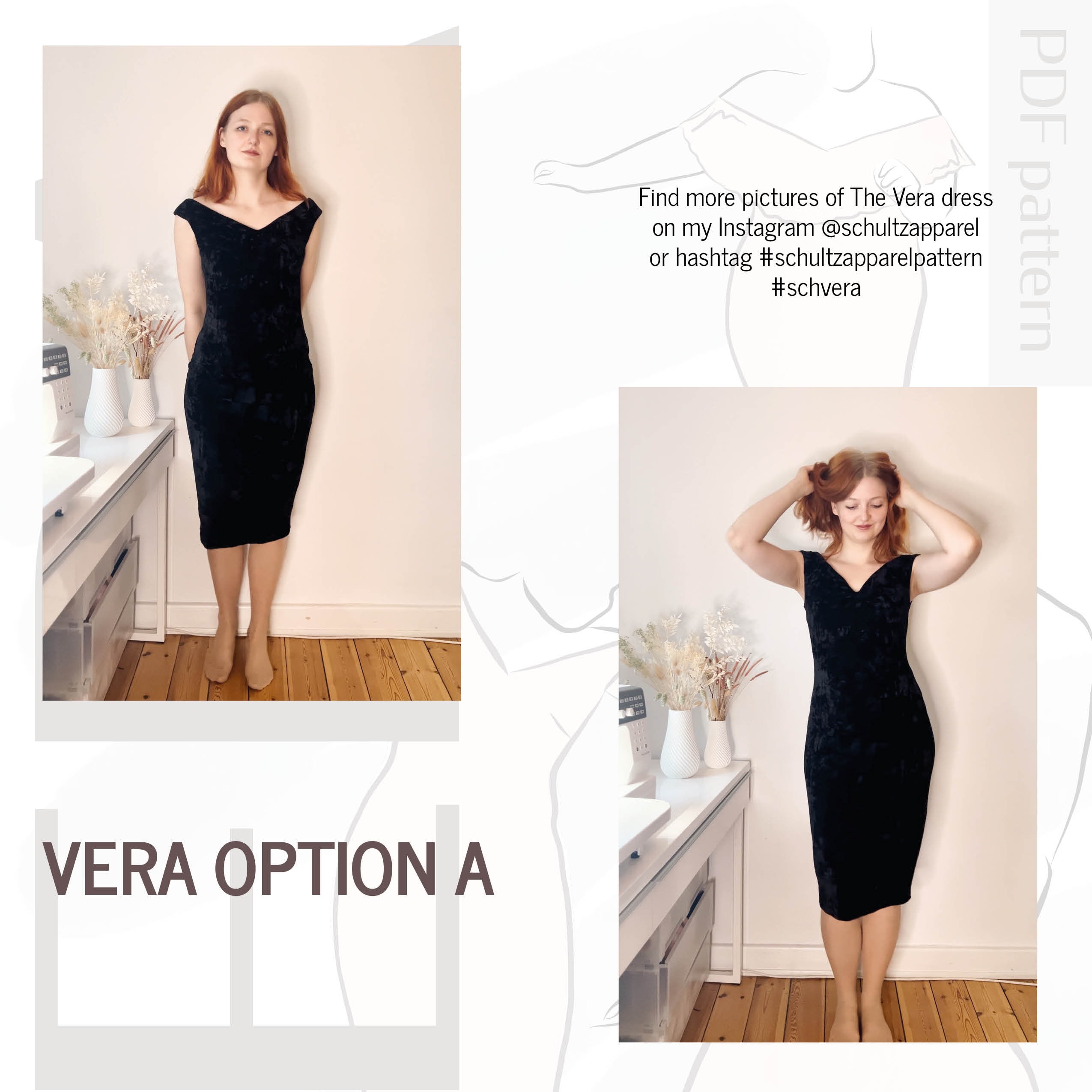 The Vera Pattern - Digital Pattern (2XS-5XL) — Schultzapparel