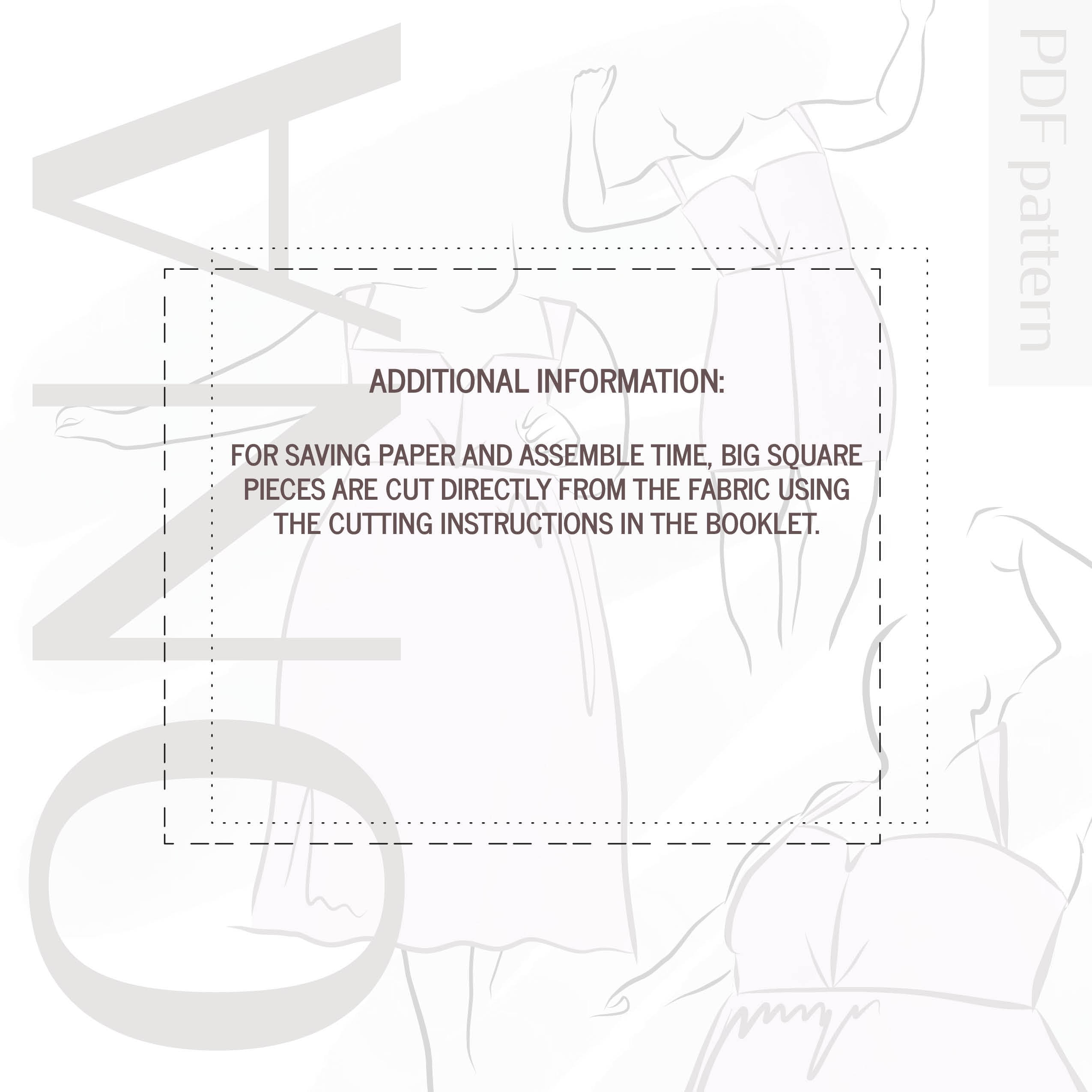 The Mona Pattern - Digital Pattern (B and D size range) — Schultzapparel