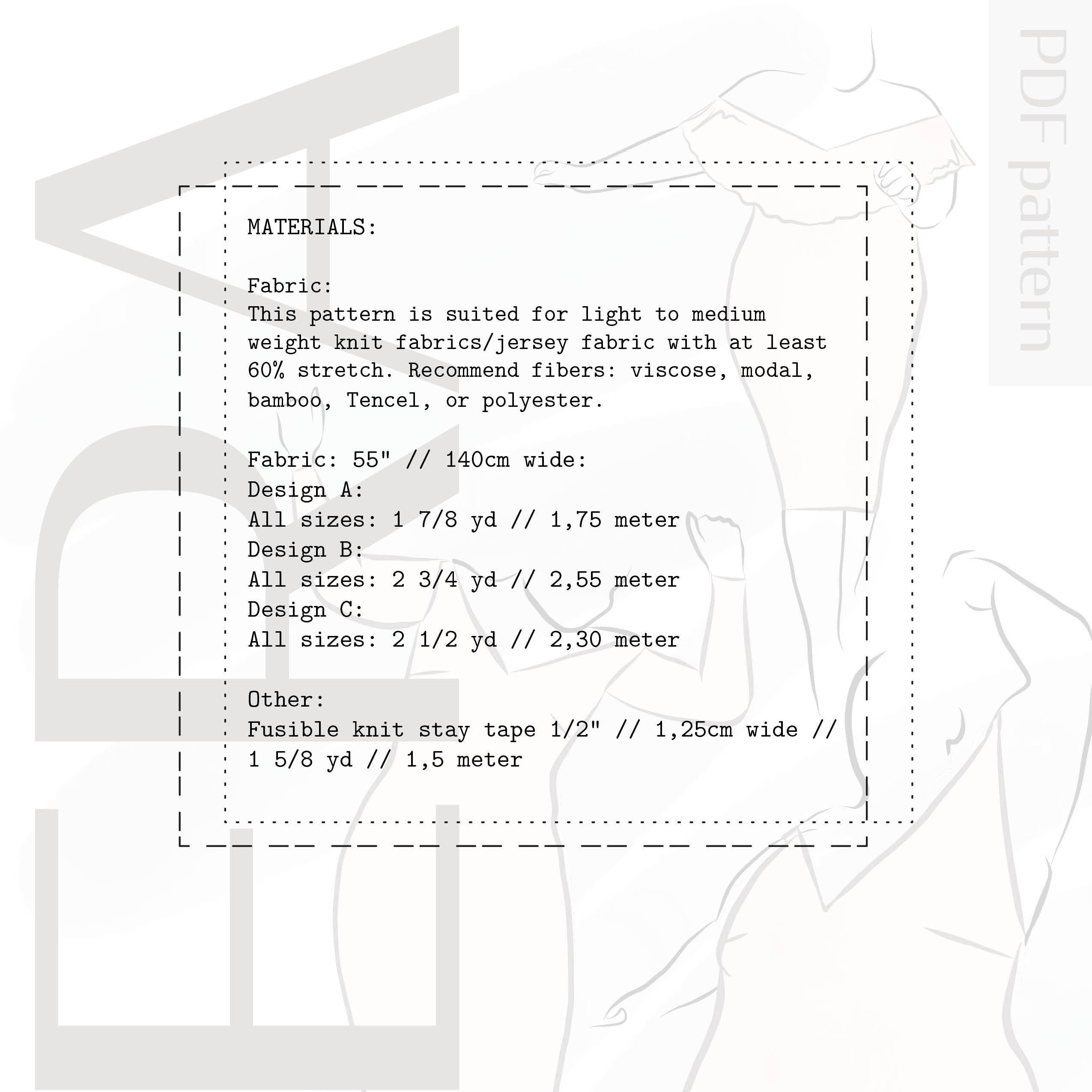 The Vera Pattern - Digital Pattern (2XS-5XL) — Schultzapparel