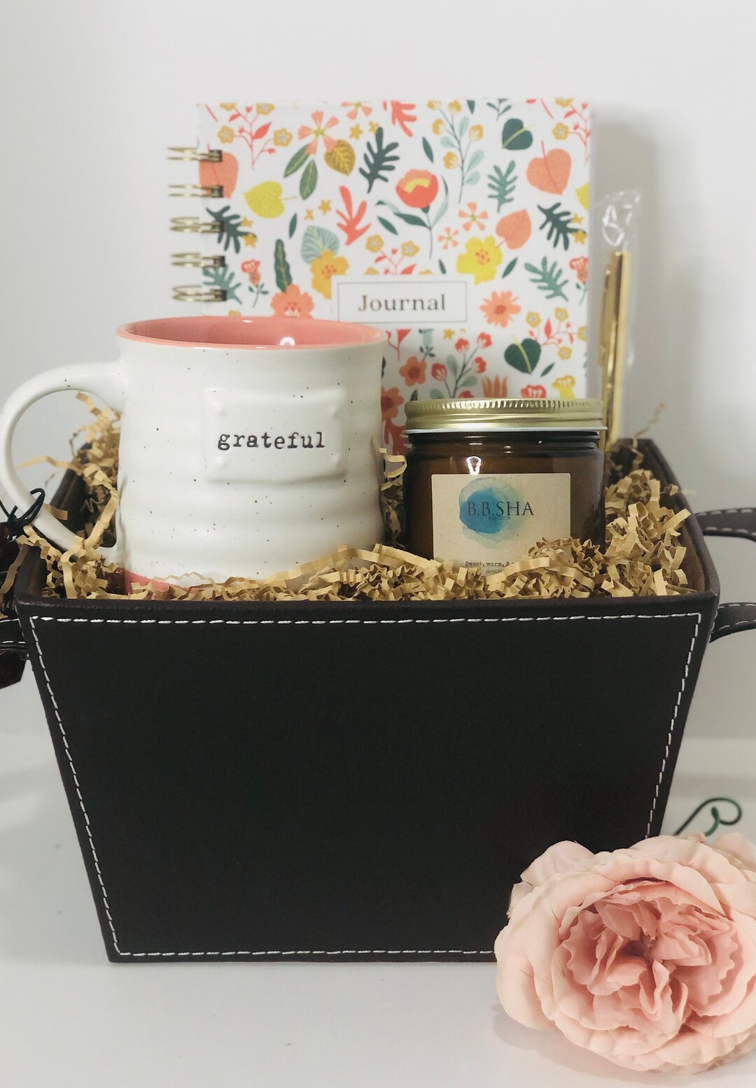 Gratitude Gift Basket, Birthday Gift Basket, Gift for Her, Gift for ...