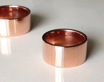 Thick Copper Ring - Etsy
