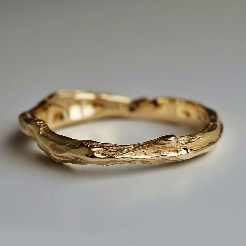 Gold Branch Ring - Etsy