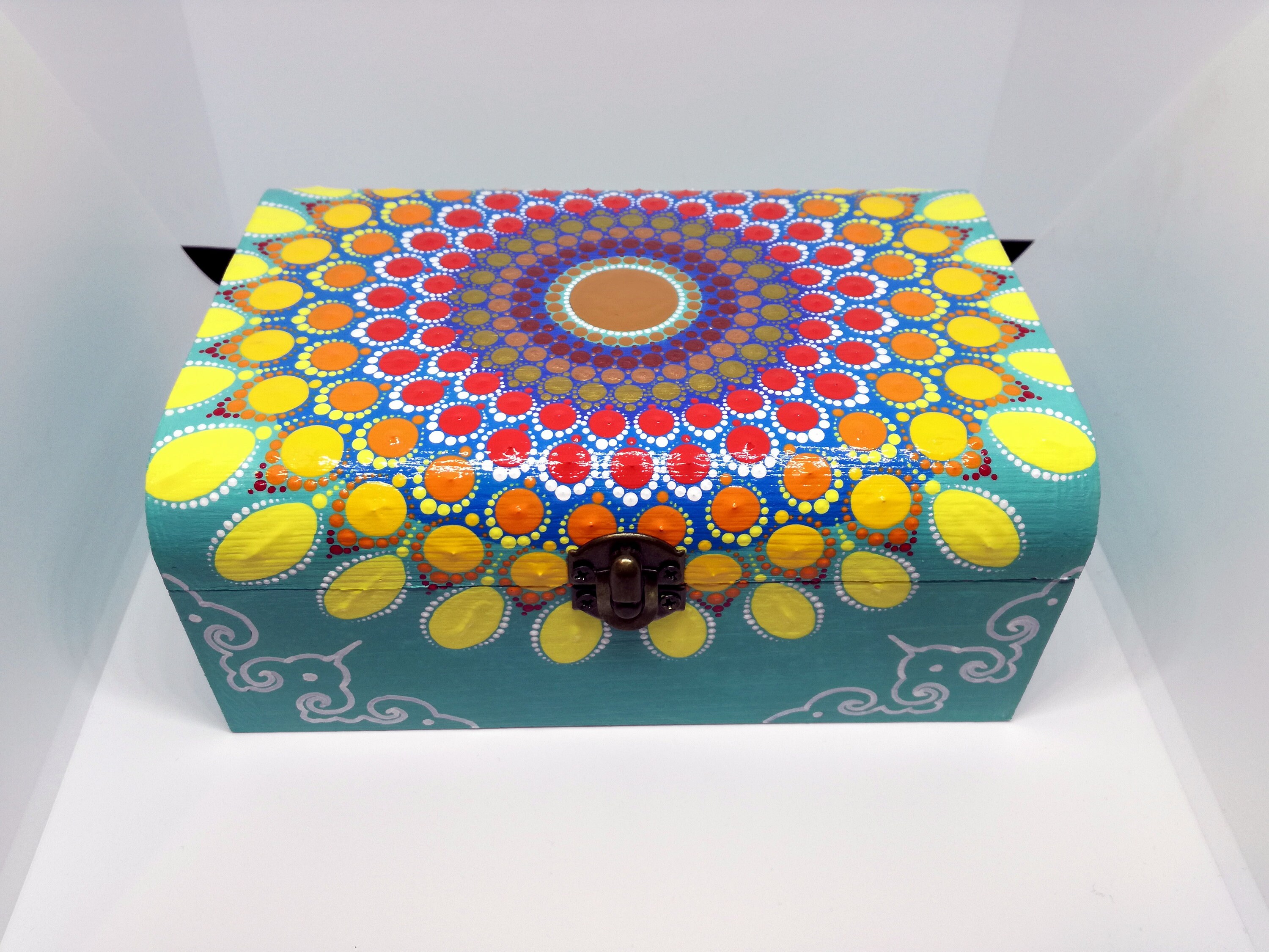 Mandala Dot Spice Boxes Wooden Boxes - Etsy