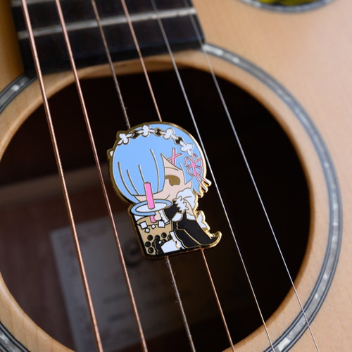 Rem Hard Enamel Pin Cute Re:zero Fanart Pin Rezero Anime - Etsy