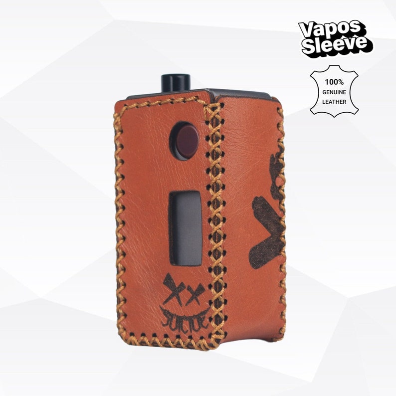 Leather Case Cover STUBBY AIO 18650 Genuine Leather Sleeve HONEY - Etsy
