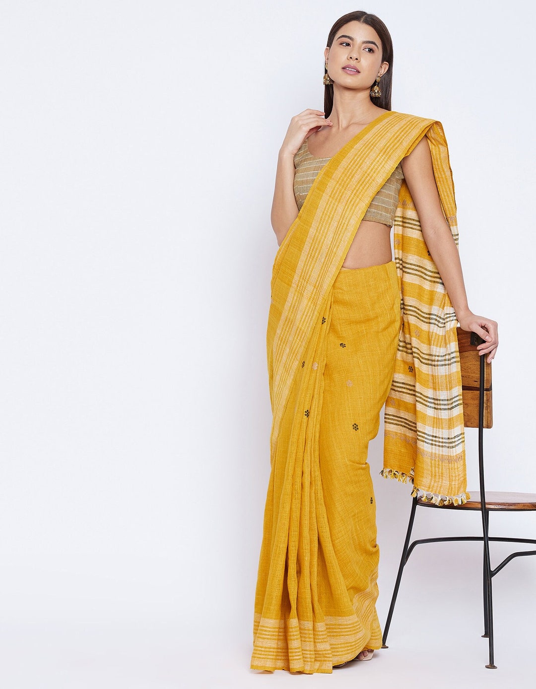 Cruelty Free Silk Saree/ Ahimsa Silk / Peace Silk / Eri Silk/ Handwoven ...