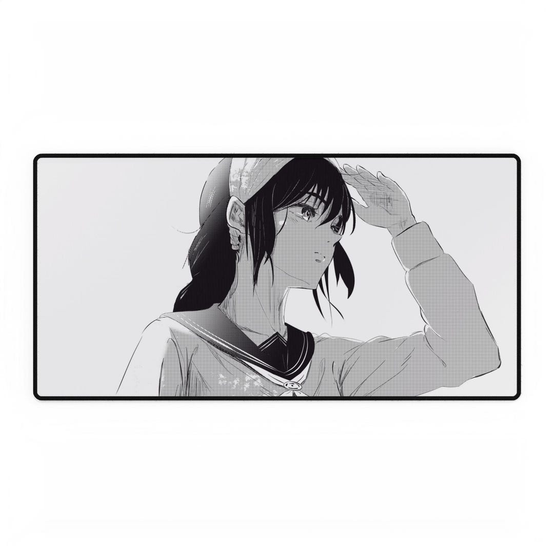 Reze Chainsaw Man Mousepads Cool Design Black and White Desk Mats - Etsy