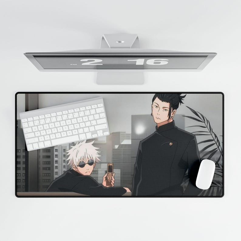 Satoru Gojo and Suguru Geto Jujutsu Kaisen Anime Cleandesign Mousepads ...