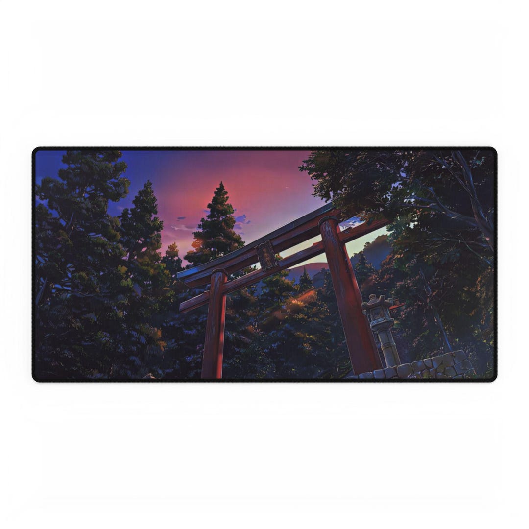 Torii Gate Japanese Style Mousepads Desk Mats - Etsy