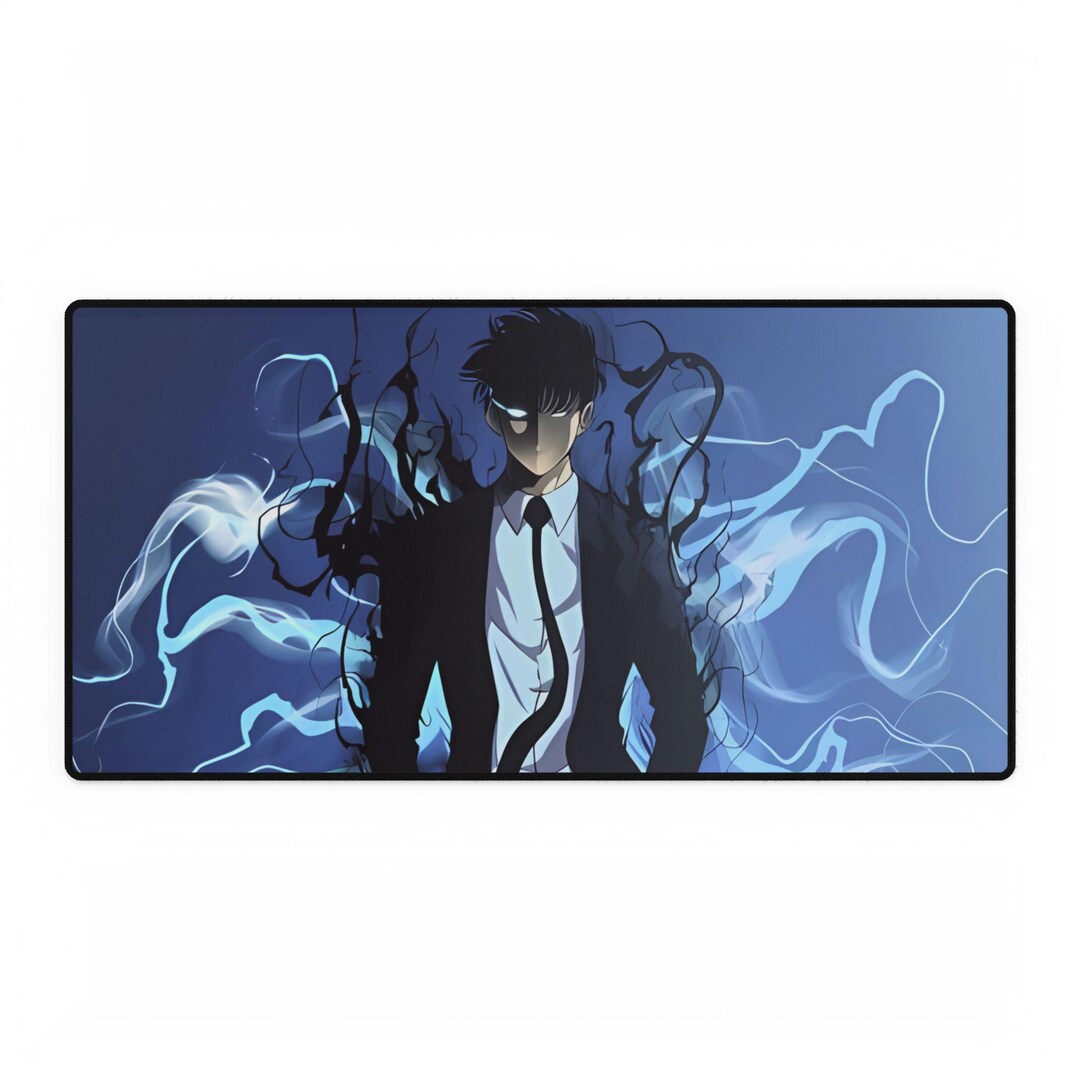 Sung Jin-woo Solo Leveling Mousepad Webtoon Anime Desk Pad Custom ...