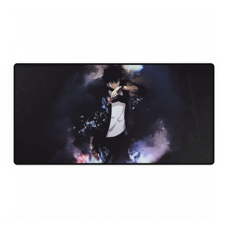 Sung Jin-woo Solo Leveling Insane Design Mousepads Anime Desk Mats - Etsy