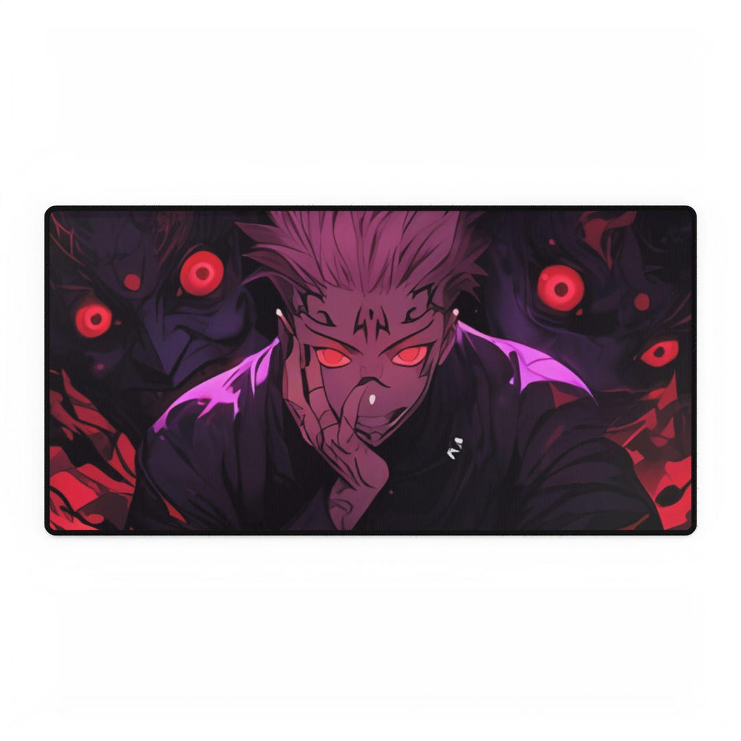Ryomen Sukuna Jujutsu Kaisen Clean Mousepad Design Anime Desk Mats - Etsy