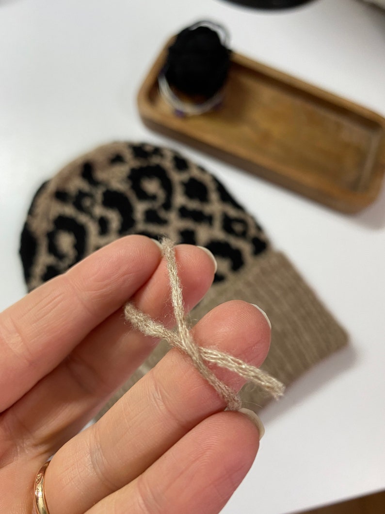 Leopard Print Winter Hat, Leopard Beanie, Women's Knit Beanie, Knit Hat ...