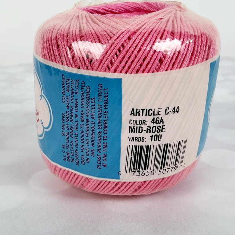 Vintage Speed Cro Sheen Crochet Thread - Choice of Color - Etsy